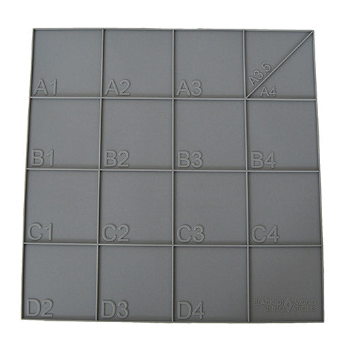 ZirMat Zirconia Shade Sorting Silicone Mat – Black Diamond Innovations